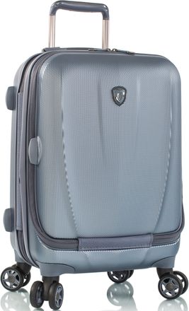 Heys Hartschalen-Trolley HEYS Vantage, in verschiedenen Farben und Gr&ouml;&szlig;en, Gr. B/H/T: 37cm x 53cm x 23cm 51 l, blau (slate blau), Polycarbonat-Verbundwerks