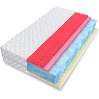 FDM Matratze lagos 90x200 H2 H3 22cm nawapur Angelpearl Schaumstoff latex visco