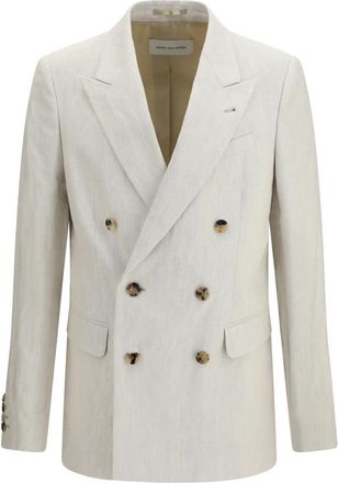 Dries Van Noten Barry Blazer - - Jackets - Herren - Wei&szlig; - M