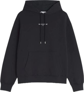 Maison Kitsun&eacute; Homme, Sweatshirts et sweats &agrave; capuche, Noir, Taille: XL Sweat &agrave; capuche