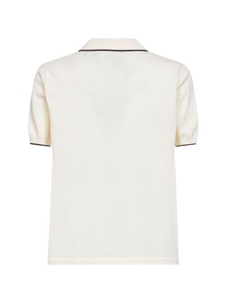 MC2 Saint Barth Mens Polo Shirt Sloan Ivory Cotton T-shirts And Polos