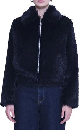 Kaos Kaos, Femme, Vestes, Bleu, Taille: 40 FR Giubbotto