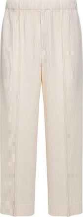 Issey Miyake Homme, Pantalons, Beige, Taille: L Wide Pantalons