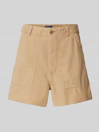 Polo Ralph Lauren Regular Fit Shorts mit offenem Saum Modell RICKY