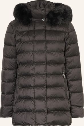 Fuchs Schmitt Fuchs Schmitt Steppjacke Mit Kunstfell Und Abnehmbarer Kapuze schwarz