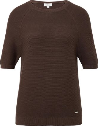 s.Oliver Pullover Kurzarm