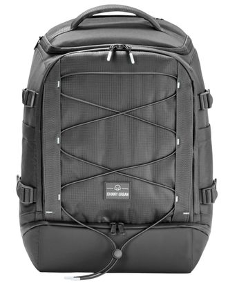 Johnny Urban Rucksack Herren & Damen Grau - Jack - Daypack f&uuml;r Travel Freizeit Sport - Tagesrucksack mit vielen F&auml;chern - 16 Zoll Laptopfach & Trolley Strap - Wass