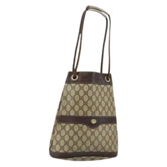 Gucci Sac seau en plastique doccasion - Femme - Pre-owned - Beige - Taille: ONE Size
