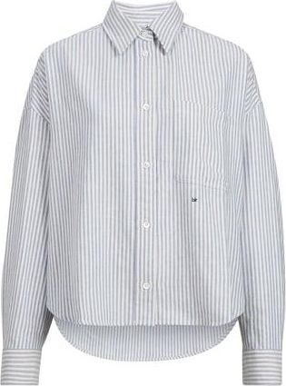 Bellerose Chemise Jaxie oversize en coton m&eacute;lang&eacute;
