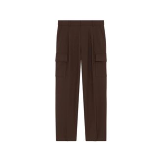 Dr&ocirc;le de Monsieur Pantalon Cargo en Twill - Homme - Pantalons - Brun - Taille: L