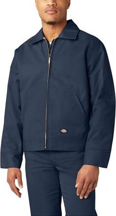 Dickies Und Eisenhower Jk, Blouson Homme, Bleu, XX-Large (Taille fabricant: XXLge)