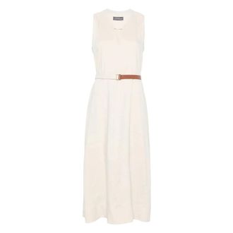 Lorena Antoniazzi Midi Kleider - - Dresses - Damen - Beige - XS
