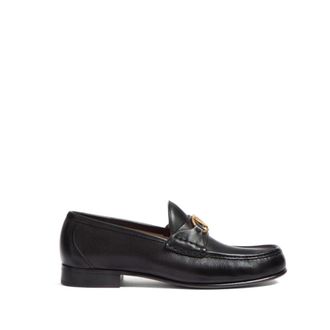 Valentino Garavani Schwarze VLogo Signature Flache Schuhe - - Shoes - Herren - Schwarzk - 39 EU