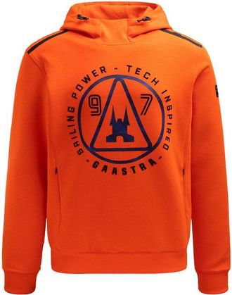 Gaastra Kapuzensweatshirt mit Rei&szlig;verschluss-Taschen