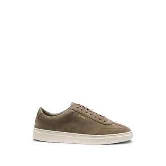 HUGO BOSS Baskets basses en cuir su&eacute;d&eacute;