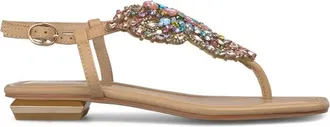 Alma En Pena Alma EN Pena, Femme, Chaussures, Beige, Taille: 39 EU Angel Strappy Flat Sandal