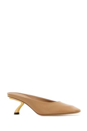 Ferragamo 01l8117935181c Beige Softcamelbiscottosoftcamel Scarpe Con Tacco High Heel Shoes