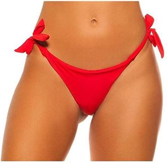 Koucla Sexy Brazilian Tanga Bikini Bas &agrave; nouer Rouge 40 (L), rouge