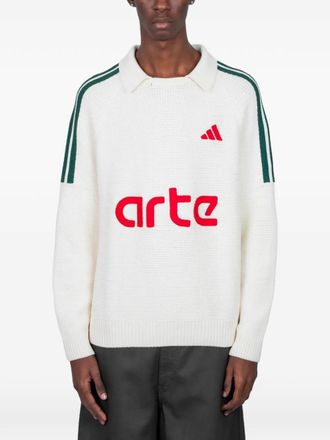 adidas x Arte Antwerp long-sleeved sweater - Nude