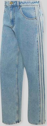 adidas Originals Wide Leg Jeans aus reiner Baumwolle