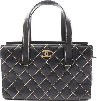 Chanel sac à main Wild Stich (2004-2005) - Noir