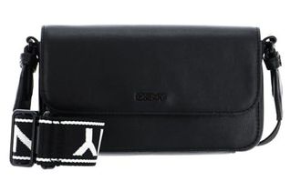 DKNY Winonna, Bandouli&egrave;re Femme, Logo Noir, Small