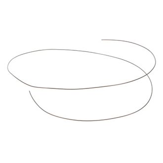 Holibanna Wolframdraht Brenndraht 2mm X 1m Hochtemperatur Ofendraht f&uuml;r T&ouml;pfer&ouml;fen Keramikschmuck Brennofenzubeh&ouml;r zum Aufh&auml;ngen f&uuml;r Selbstgemacht Brennarbeiten