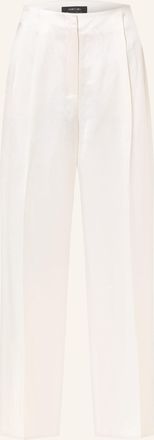 Marc Cain Marlenehose Wichita Mit Leinen weiss