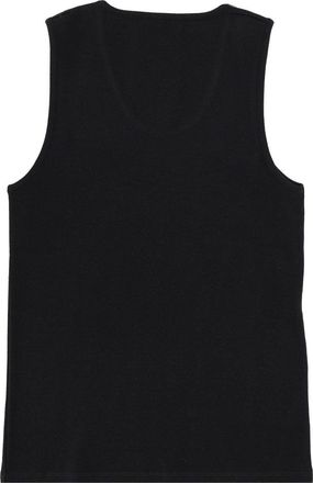 Christophe Lemaire Cotton-Linen Blend Tank Top - Black