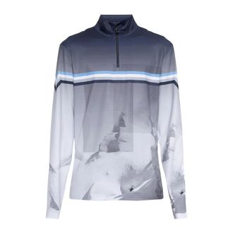 Bogner T-Shirt Verti - - Sport - Herren - Blau - S
