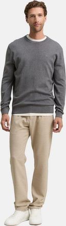 Tom Tailor Strickpullover Pullover Basic Strickpullover R-Neck (1-tlg)