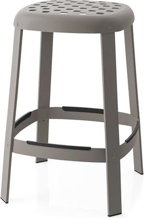 Connubia Hocker Industrial starr Struktur Taupe matt