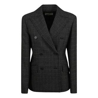 Max Mara Femme, Vestes, Gris, Taille: 34 FR Blazer Occhio