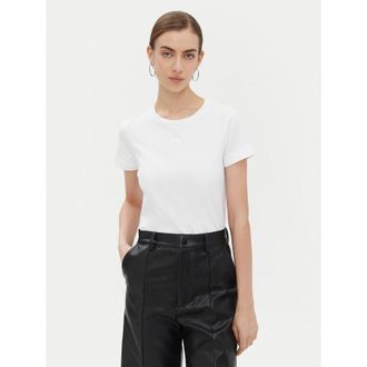 Pinko T-Shirt Bussolotto 100355 Wei&szlig; Regular Fit