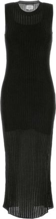 Loulou Studio Femme, Robes, Noir, Taille: 40 FR Icaria 01 Robe Midi Ample