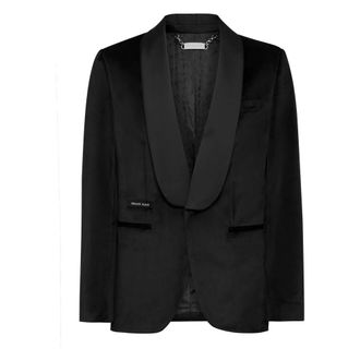 Philipp Plein Homme, Vestes, Noir, Taille: 2XL Blazer Elegant