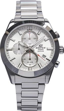 Casio Uhr Casio Edifice Sapphire Chronograph EFB-710D-7AVUEF Silberfarben