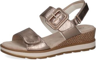 Caprice Femme 9-28753-42 Sandale cale, Taupe, 40 EU