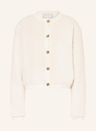 Neo Noir Neo Noir Teddyfell-Jacke weiss