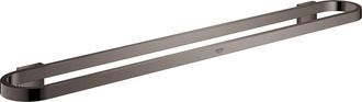 GROHE Handtuchhalter, 60 cm, Glasablage mit kratzfester Grohe Starlight-Oberfl&auml;che, 60 x 8 x 3 cm, Graphitgrau (Referenz: 41056A00)
