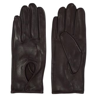 Howard London Femme, Accessoires, Brun, Taille: 8 1/2 IN Gants Emelie en cuir