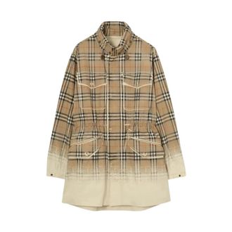 Burberry M Parka Mantel - - Coats - Herren - Mehrfarbig - L