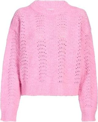 Suncoo Pull ample en maille ajour&eacute;e