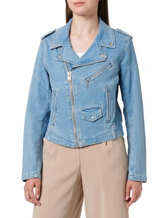 Schott NYC Damen jktwjanisx Jacket, Bleach, 36