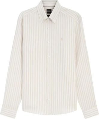 HUGO BOSS Homme, Chemises, Beige, Taille: 2XL Chemises d&eacute;contract&eacute;es