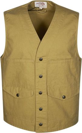 Filson Homme, Vestes, Beige, Taille: M Gilet Cotone