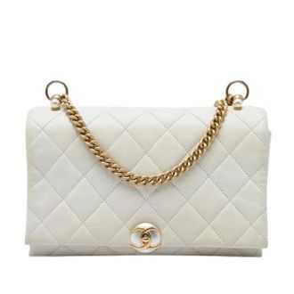 Chanel Pre-owned Flap Bag - - Pre-owned - Damen - Wei&szlig; - ONE SIZE