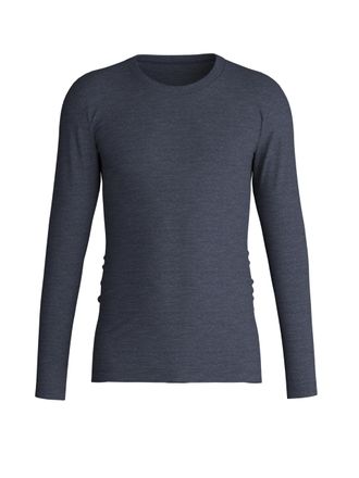 CALIDA Wool & Silk Langarmshirt Herren, aus Schurwolle und Seide, Feinripp, temperaturregulierend und geruchsneutralisierend