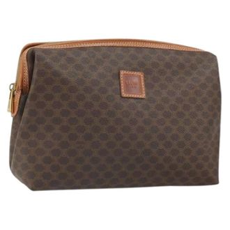 Celine Pochette en plastique Pre-owned - Femme - Pre-owned - Brun - Taille: ONE Size