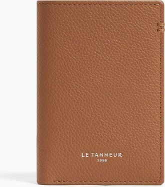 Le Tanneur Petit porte cartes Lucien en cuir grain&eacute;